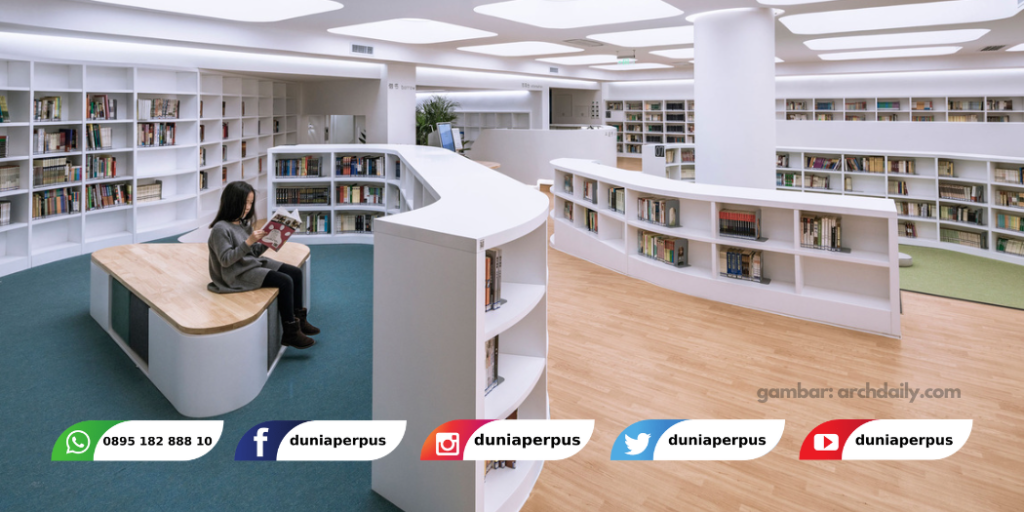 Perpustakaan Beijing Jingshan School yang Memukau