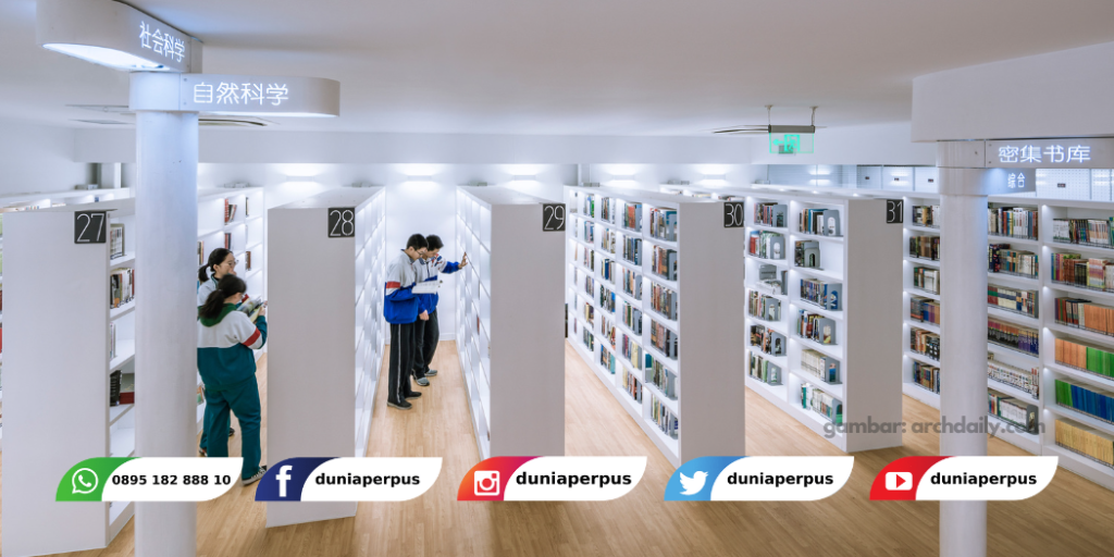 Perpustakaan Beijing Jingshan School yang Memukau