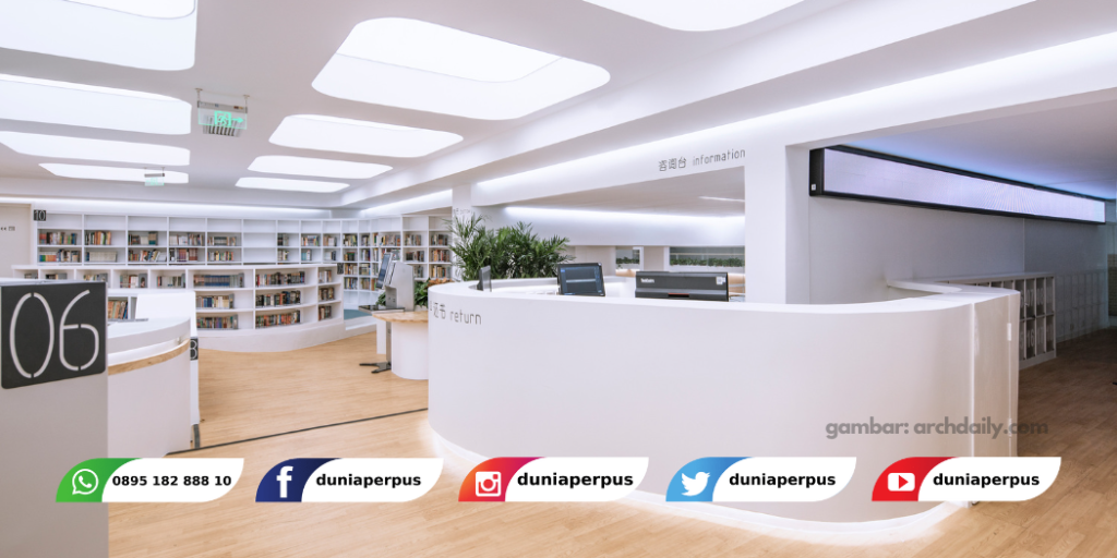 Perpustakaan Beijing Jingshan School yang Memukau