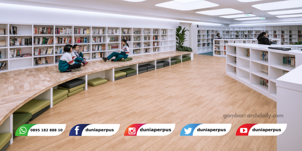Perpustakaan Beijing Jingshan School yang Memukau